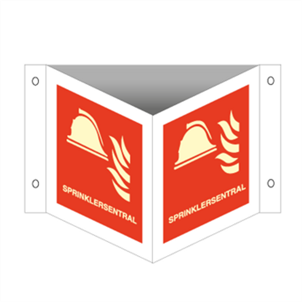 Brannskilt (Fire Safety Signs) for merking av brannutstyr ...
